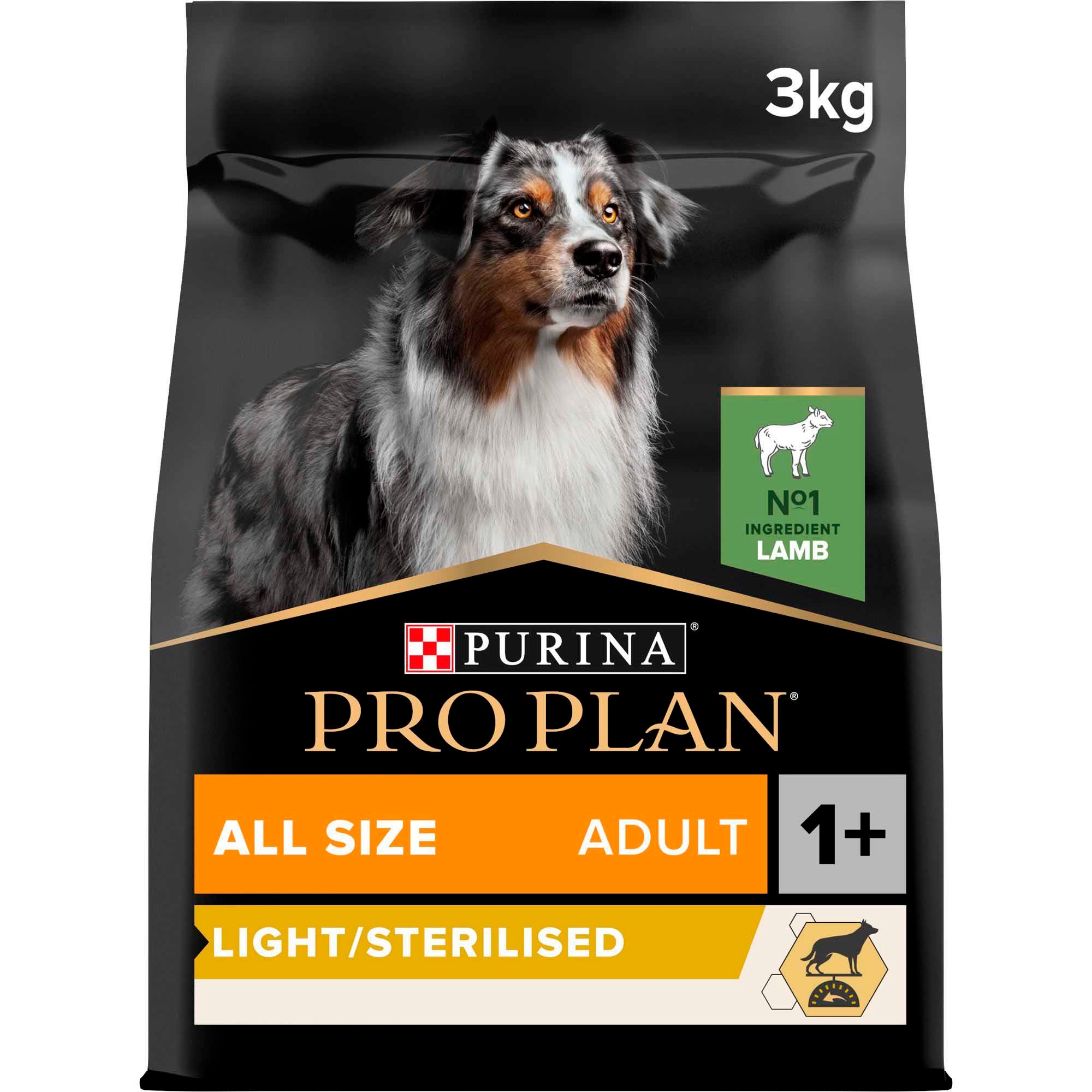 PRO PLAN® DOG LIGHT Croquettes agneau pour chien | Purina FR